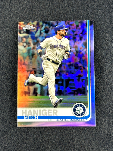 2019 Topps Chrome MITCH HANIGER Refractor #138 Seattle Mariners | eBay