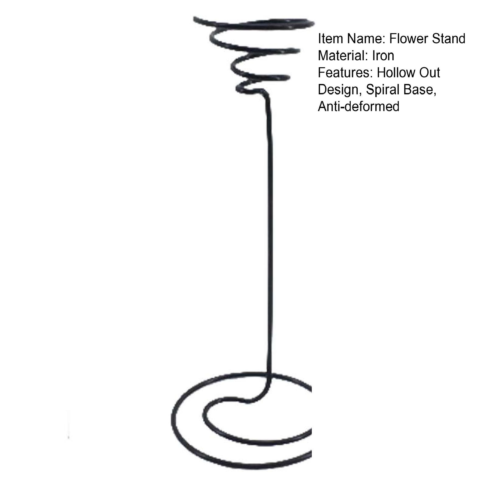 Grass Stand Spiral Design Decorative Outdoor Garden Air Plants Display ...