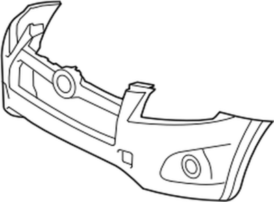 52119-42971 Toyota Cover, front bumper 5211942971, New Genuine OEM Part ...