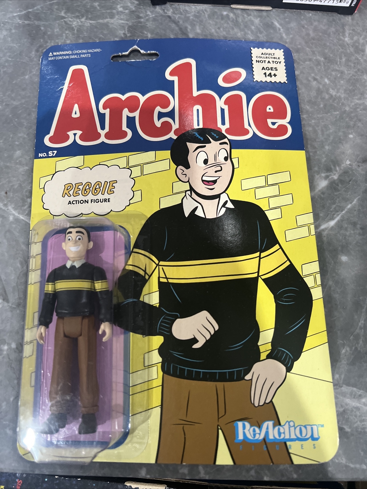 Archie Comics REGGIE Action Figure Reaction 3.75 Collectible Super 7 ...