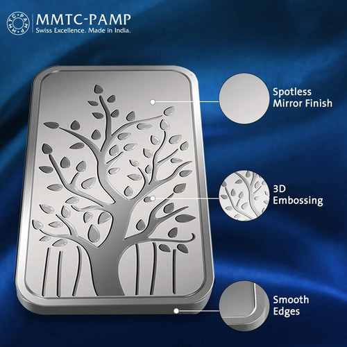 Pamp Mmtc tree 10 Gram Silver bar - In Assay | eBay