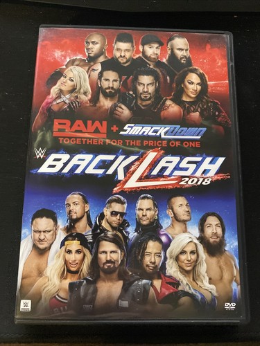 WWF/WWE: BackLash 2018 (DVD, 2018) 651191956906 | eBay