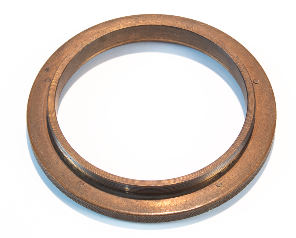 Vintage Brass Retaining Ring/Flange With 88 mm Thread For Large Format ...