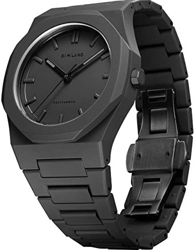 D1 MILANO Polycarbonate Men's Watch PCBJ10 Shadow All Black 40.5 mm NEW ...