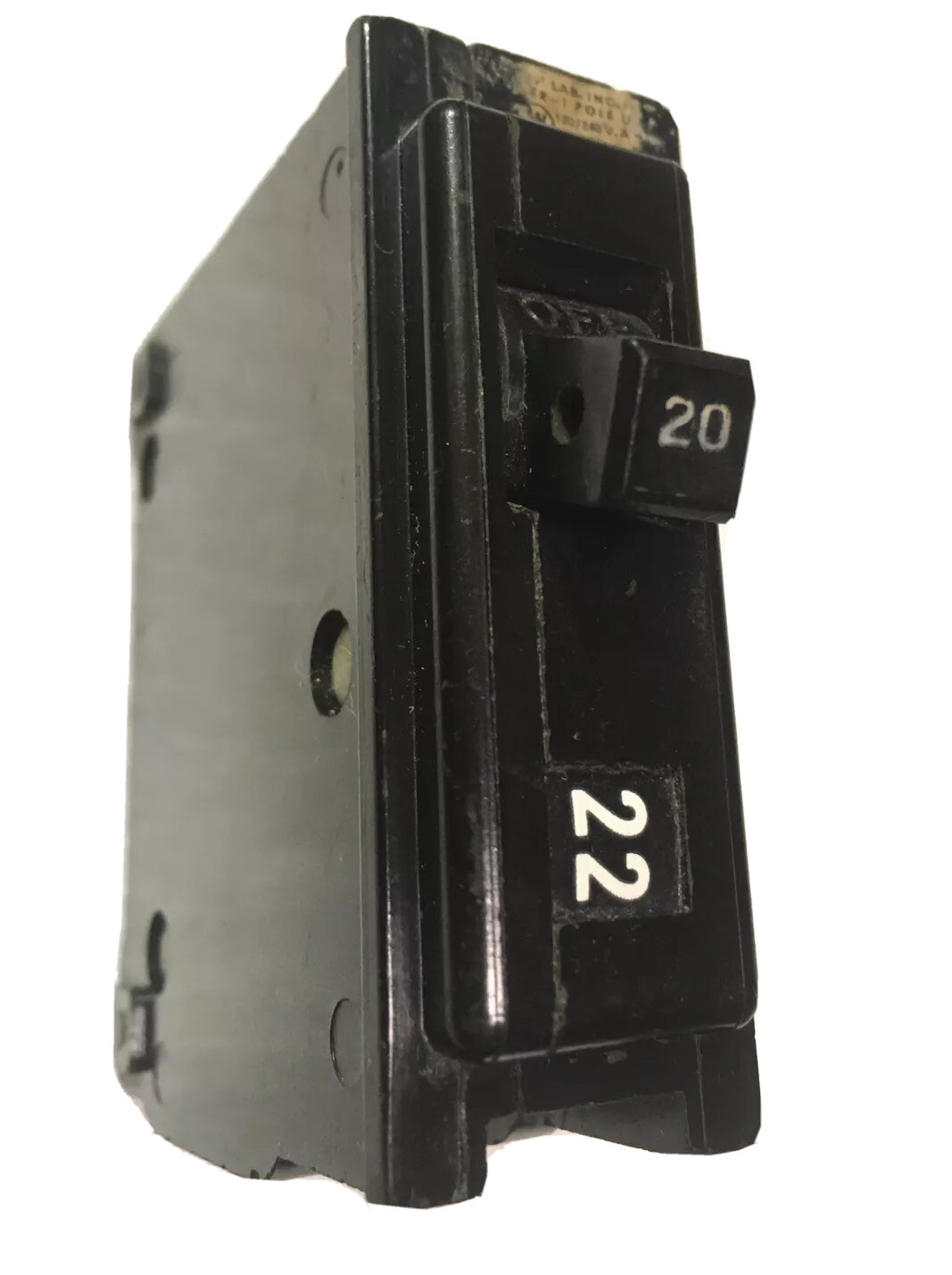 WESTINGHOUSE QNPL1020 HQP1020 1 Pole 20 Amp Quicklag P Circuit Breaker ...