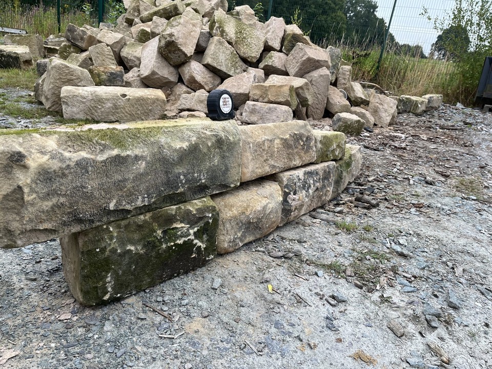 Reclaimed Large Blocks Of Dressed Walling York Stone Per Tonne | eBay UK
