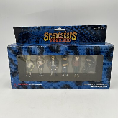 VTG Scenesters Punkers Toys Mini Figures LiL Homies Punk Rock Hardcore ...