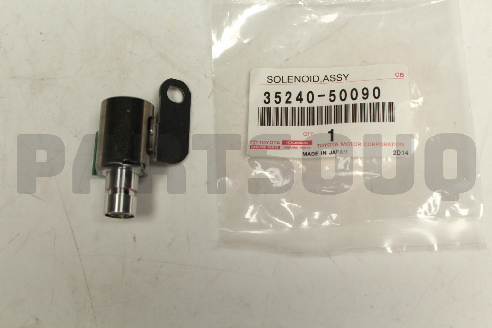 3524050090 Genuine Toyota SOLENOID ASSY, AUTOMATIC TRANSMISSION 3WAY ...