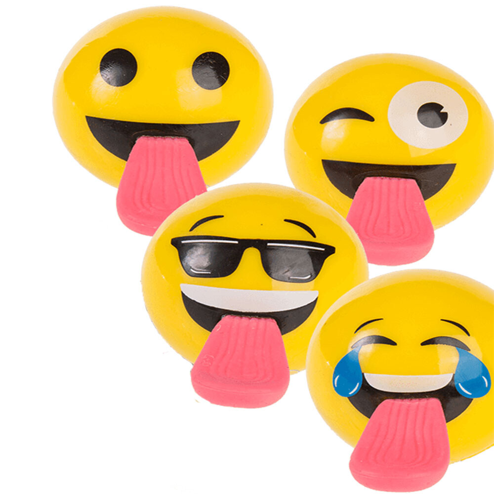 Slingshot Ball Emoji Smiley Smilie Gummi Zunge Zwille Springball ...
