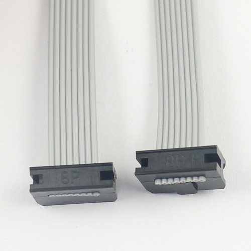 10Pcs 2mm Pitch 2x4 Pin 8 Pin 8 Wire IDC Flat Ribbon Cable Length 20CM ...