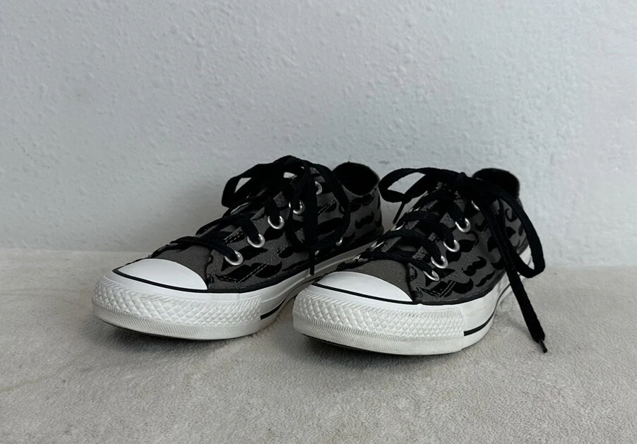 Mustache Converse Sneakers