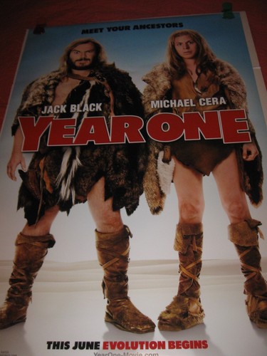 YEAR ONE MOVIE POSTER 27X40- JACK BLACK 2009 | eBay