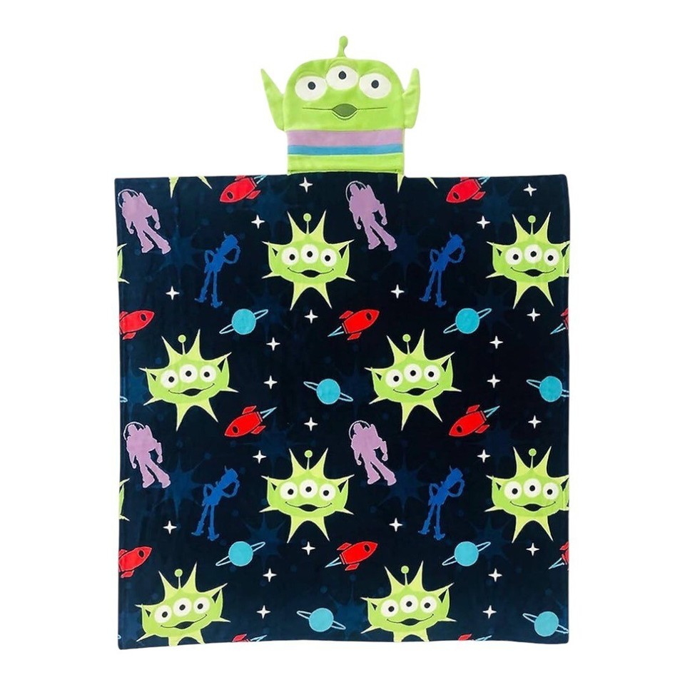 Disney Store Toy Story Alien Convertible Fleece Throw | eBay