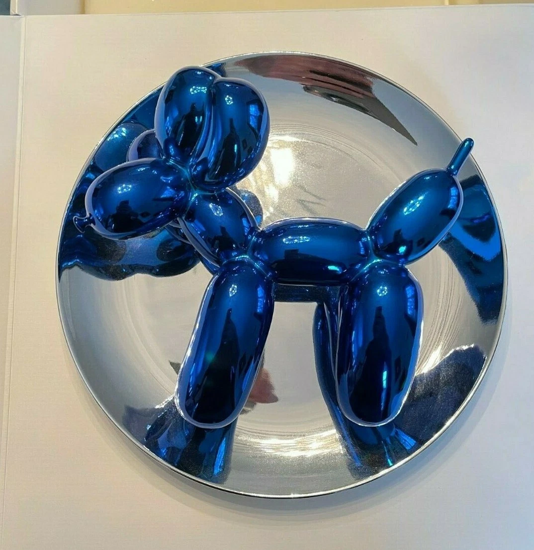 Jeff Koons Balloon Dog Painting