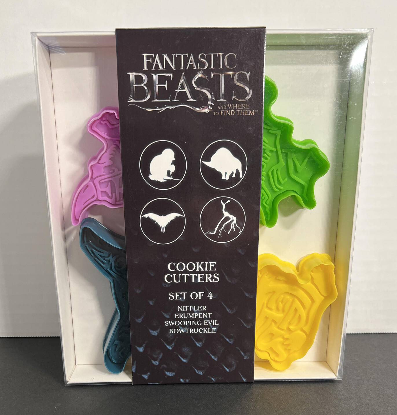 Wizarding World Of Fantastic Beasts Cookie Cutters Set of Four (4) By ...