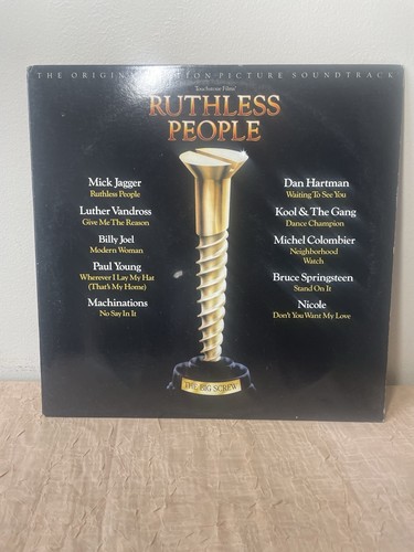 Ruthless People Sountrack 1986 Vinyl Record Epic Records | eBay