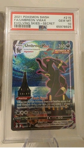 Pokemon Umbreon VMAX 215/203 Evolving Skies Alt Art PSA 10 Gem Mint | eBay