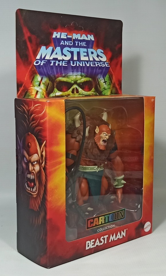 MATTEL MOTU ORIGINS 200X CARTOON COLLECTION DELUXE BEAST MAN 5.5 ...