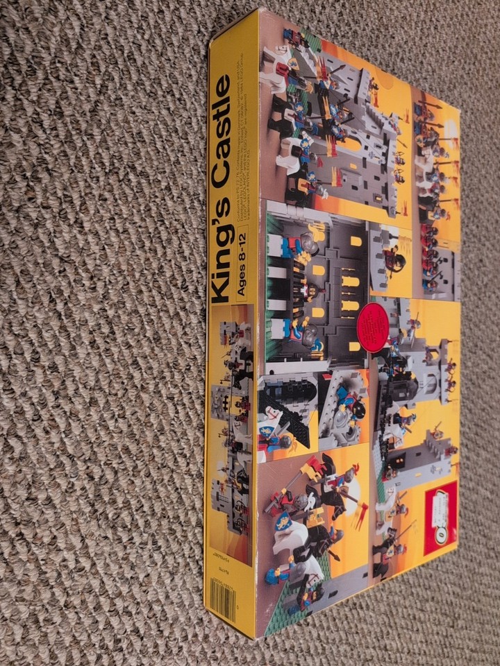 NEW VTG 1990 LEGO King's Castle 6080 Sealed Unopened NOS Medieval Set ...
