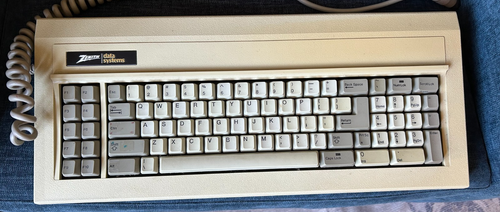 Zenith Z-150 Data System Keyboard: Very Nice, but Only Partially Tested ...