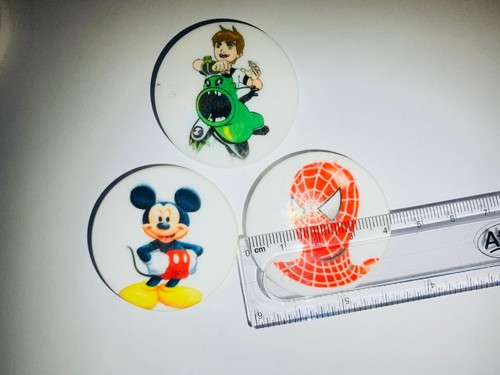 Ben 10, Spider-Man, Mickey Mouse Carrom Coins & Striker Set – Kids ...