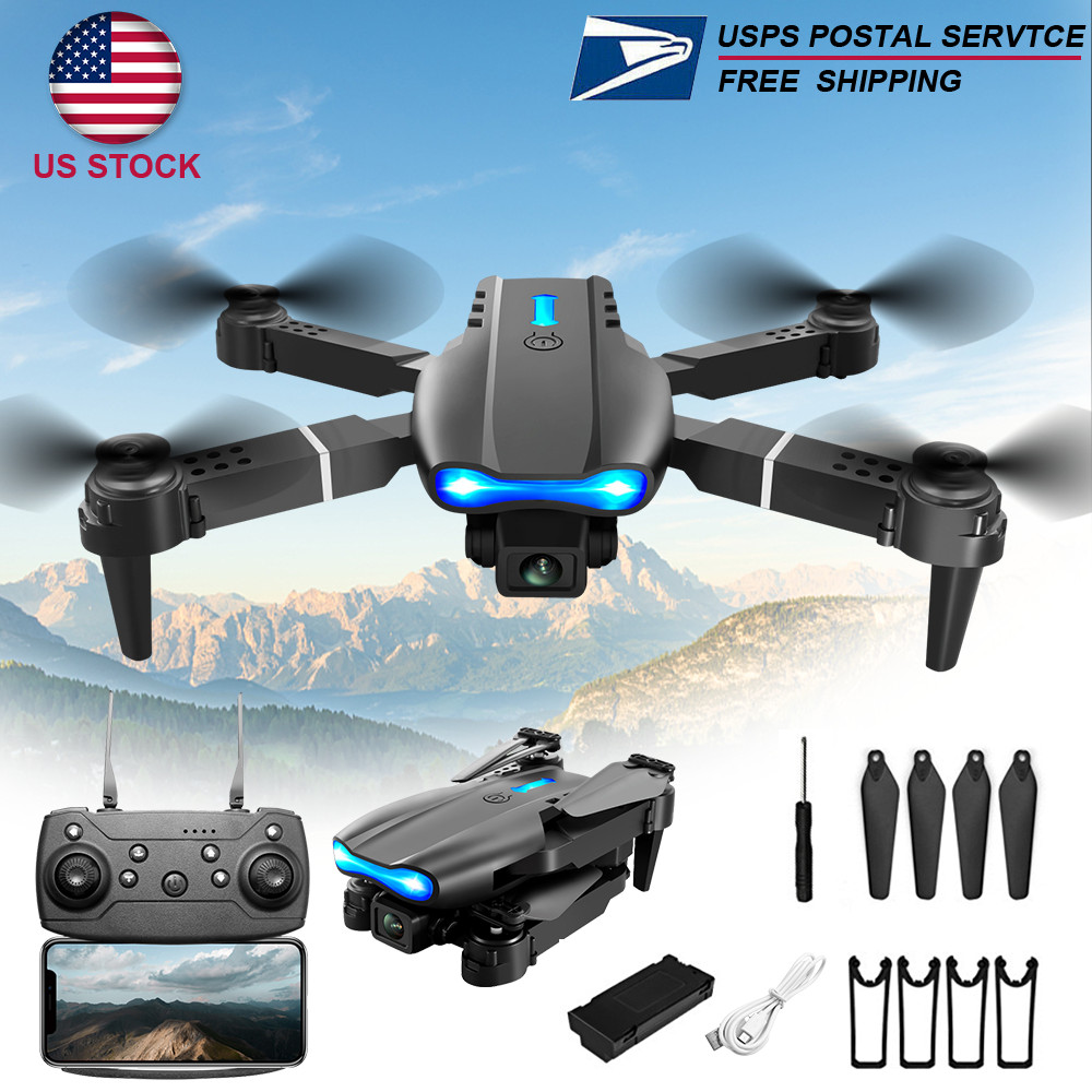 2024 New RC Drone With 4K HD Dual Camera WiFi FPV Foldable Quadcopter ...