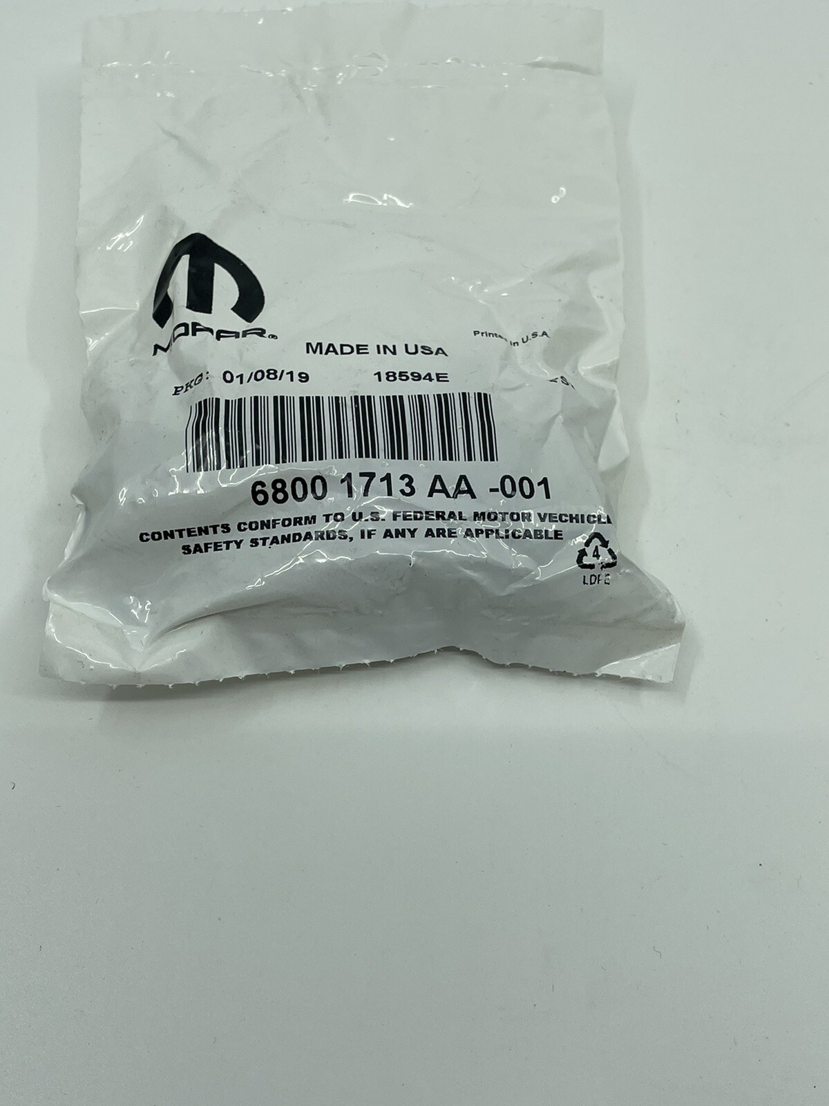 Door Lock Cylinder Mopar 68001713AA for sale online | eBay