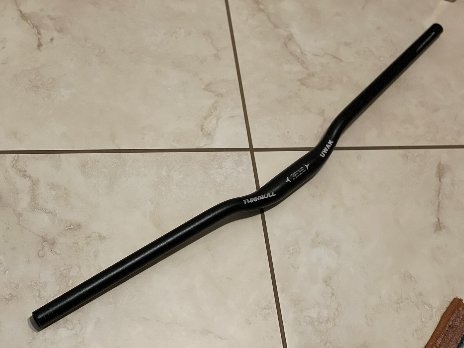 Turnbull UWAK Aluminum Handlebar 800 x 31.8mm B.Sweep 7° Upsweep 5 ...