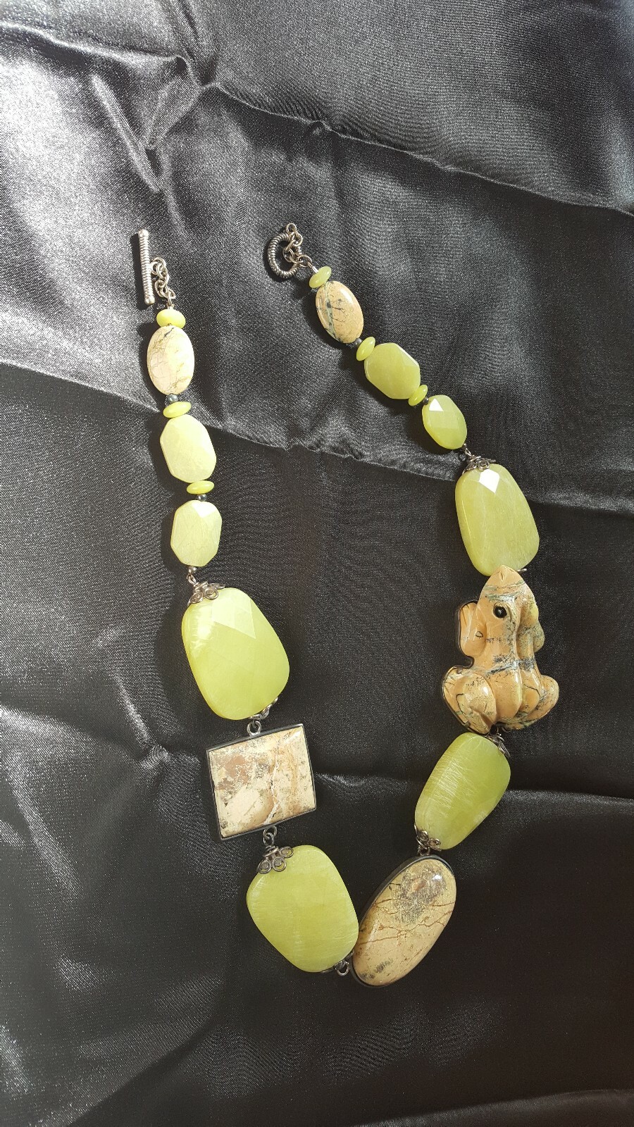 RARE - Beautiful Amy Kahn Russell 22" Carved Stone Fr… - Gem