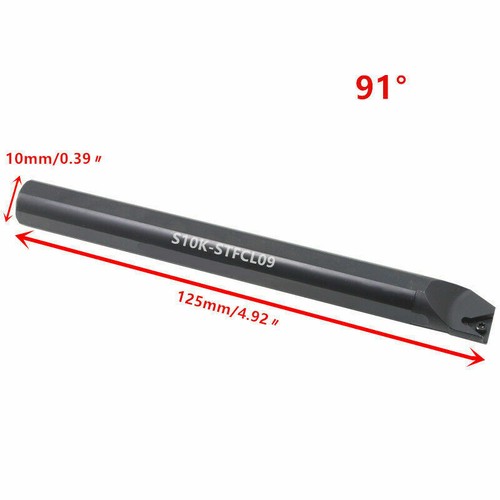 1P S10K-STFCL09 CNC lathe internal tool holder boring bar for TCMT0902 ...