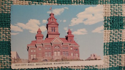 PHOTO POST CARD OLD CITY HALL BELLINGHAM WASHINGTON | eBay