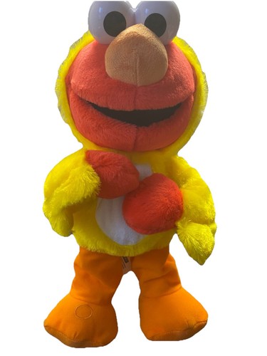 Sesame Street Chicken Dance Elmo Toy 2001 Fisher Price Mattel Dances ...