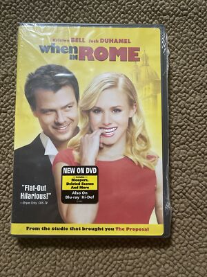When in Rome (DVD, 2010, Kristen Bell Josh Duhamel Dax Shepard Will ...