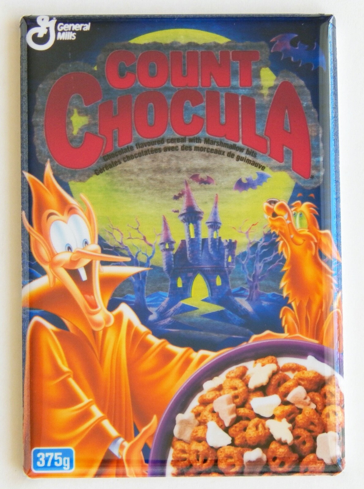Count Chocula & Wolf FRIDGE MAGNET cereal box | eBay