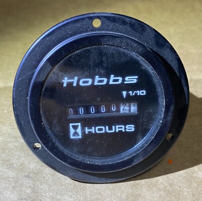 Hobbs Elapsed Time Indicator 120VAC 60Hz .03 Amps (NOS) | eBay