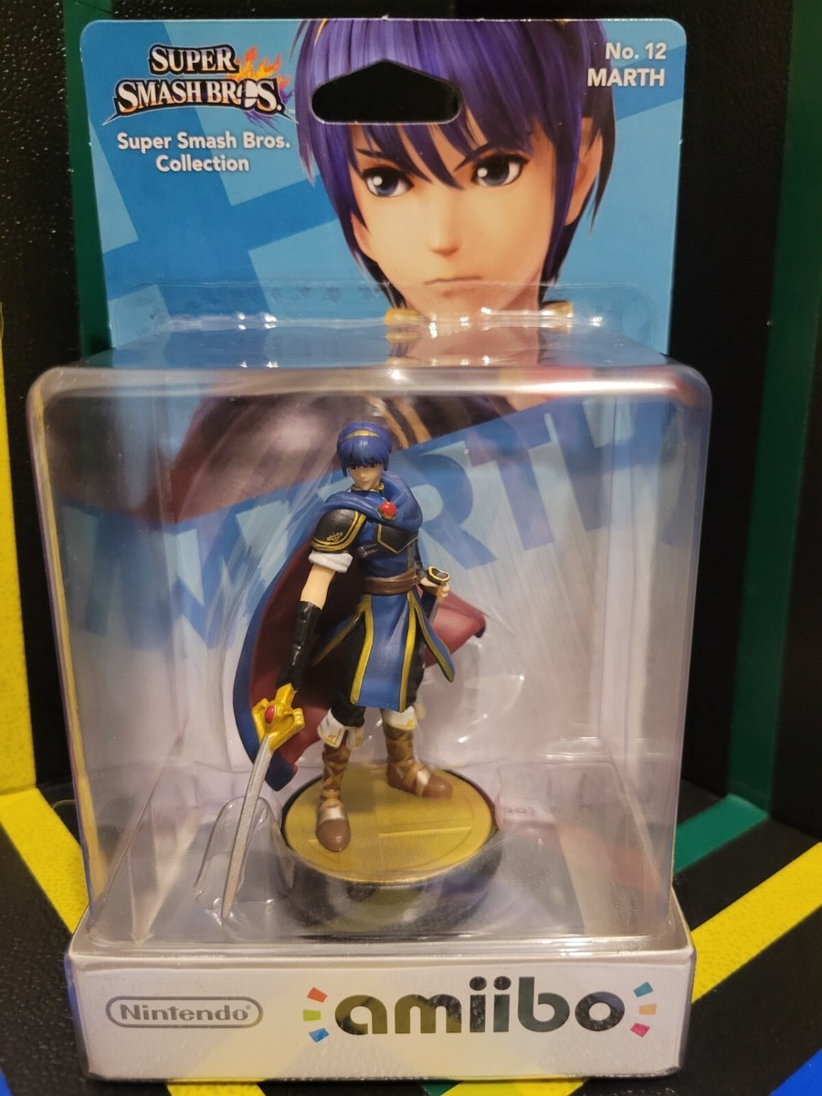Marth And Samus Marth Super Smash Bros Nintendo Amiibo New In Box NIB