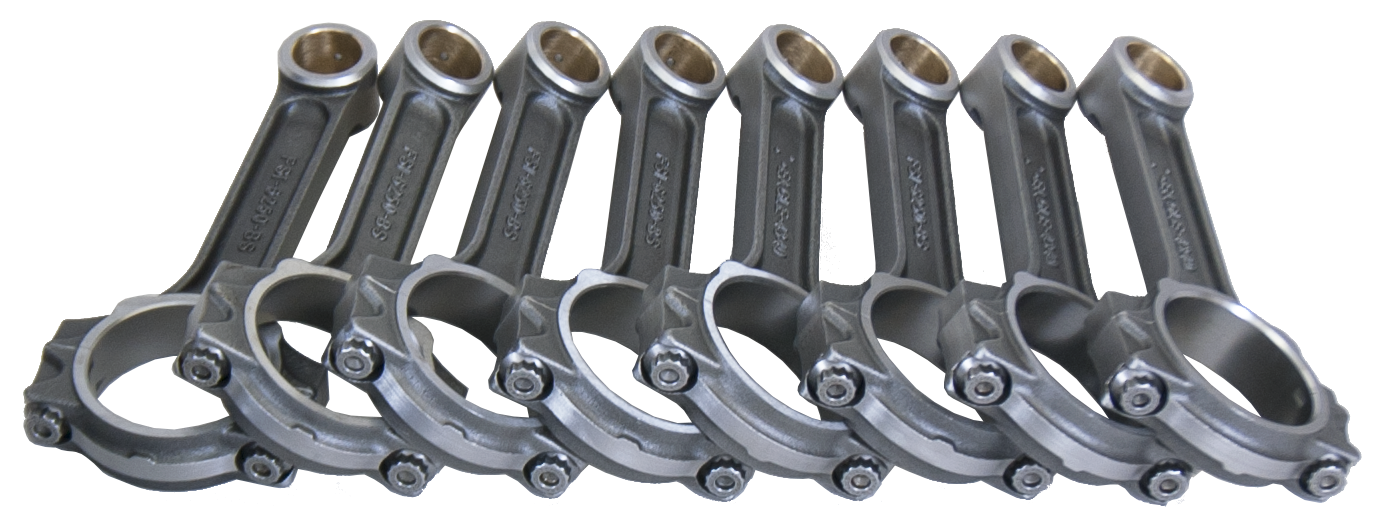 Eagle Forged 4340 I-Beam Rods 6.250 w/7/16 Bolts for Chevy SBC | eBay