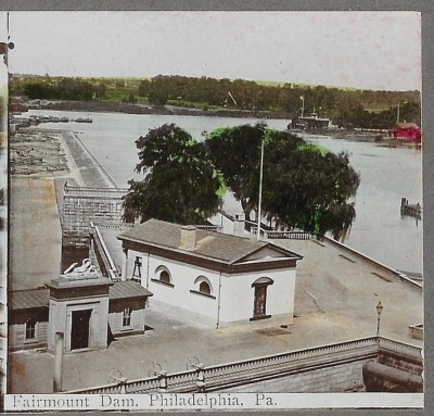 Fairmount Dam, Waterworks & Boathouse Row - Schuylkill River Phila ...