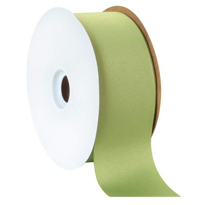 Offray Offray Grosgrain Ribbon-2-1/4 W X 50 Yards-Lemon Grass Ribbon ...
