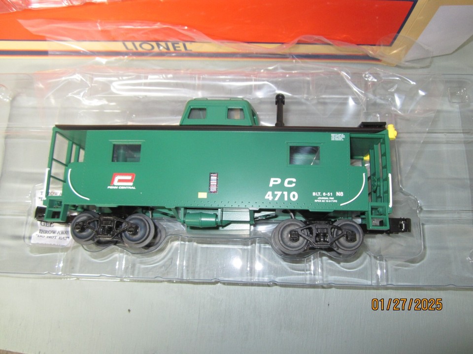 LIONEL PENN CENTRAL N8 CABIN CAR 4710 pc caboose freight train 2326540 ...