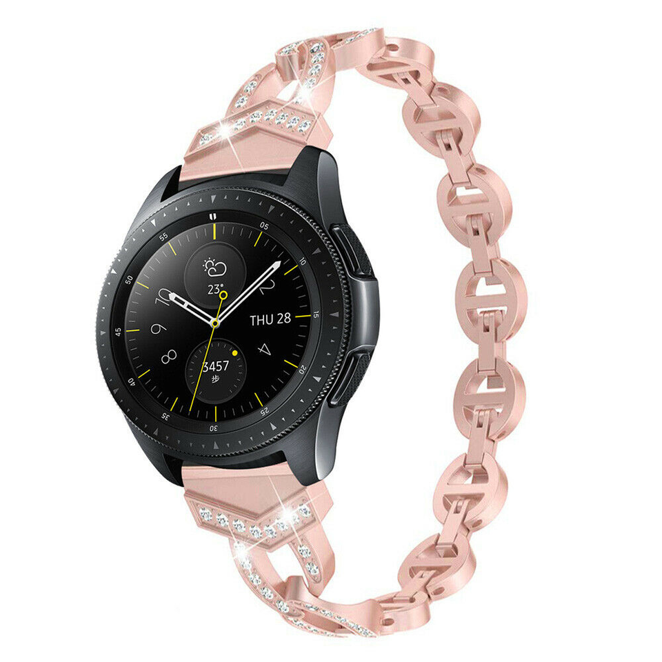 Women Bling Band Strap For Samsung Galaxy Watch 4 40/44mm & Classic 42 ...