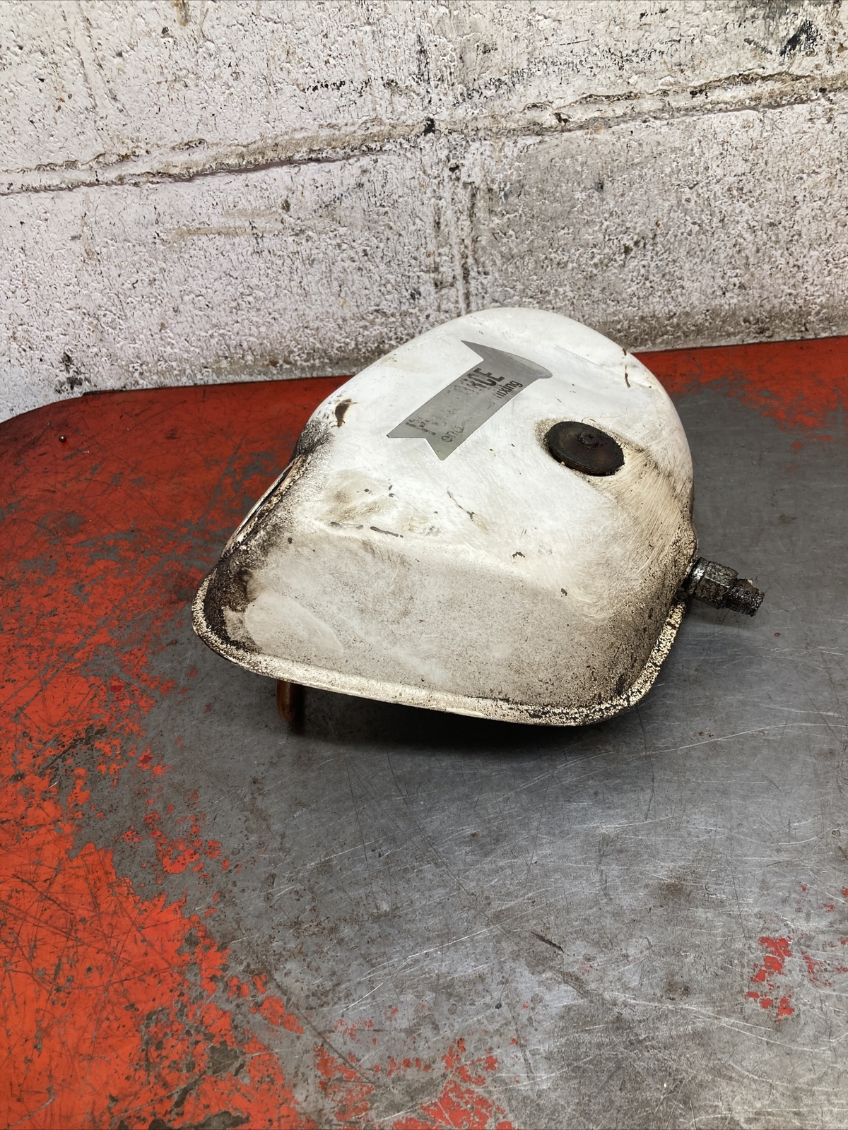 1965 Suzuki K15p K15 Hillbilly Oil Tank | eBay