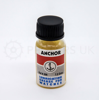 Anchor Lubricating Grease for Watches Pocket watch Mainspring Lubricate ...