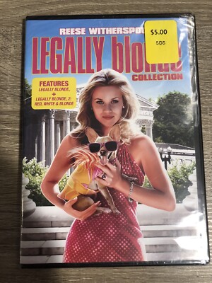 LEGALLY BLONDE 2-Movie Collection (DVD) REESE WITHERSPOON Comedy BRAND ...
