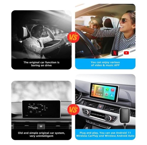 The DRIVEPLEX PRO,Wireless CarPlay Auto AI Box,2+8GB The Magic Box Car ...