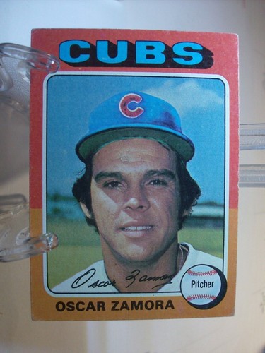 1975 Topps Baseball Card #604 Oscar Zamora RC (91417) | eBay