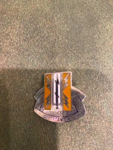 Original: WW2 German 44 SIGNAL BATTALION DI / DUI / crest Tine Back | eBay