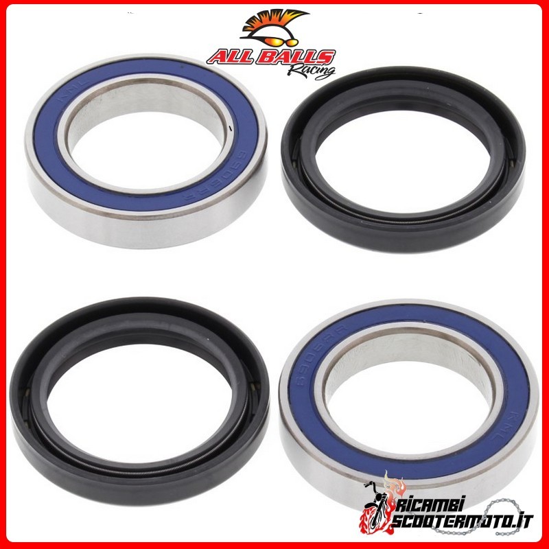 KIT CUSCINETTI RUOTA ANTERIORE ALL BALLS KTM 690 EXC ENDURO / ENDURO R ...
