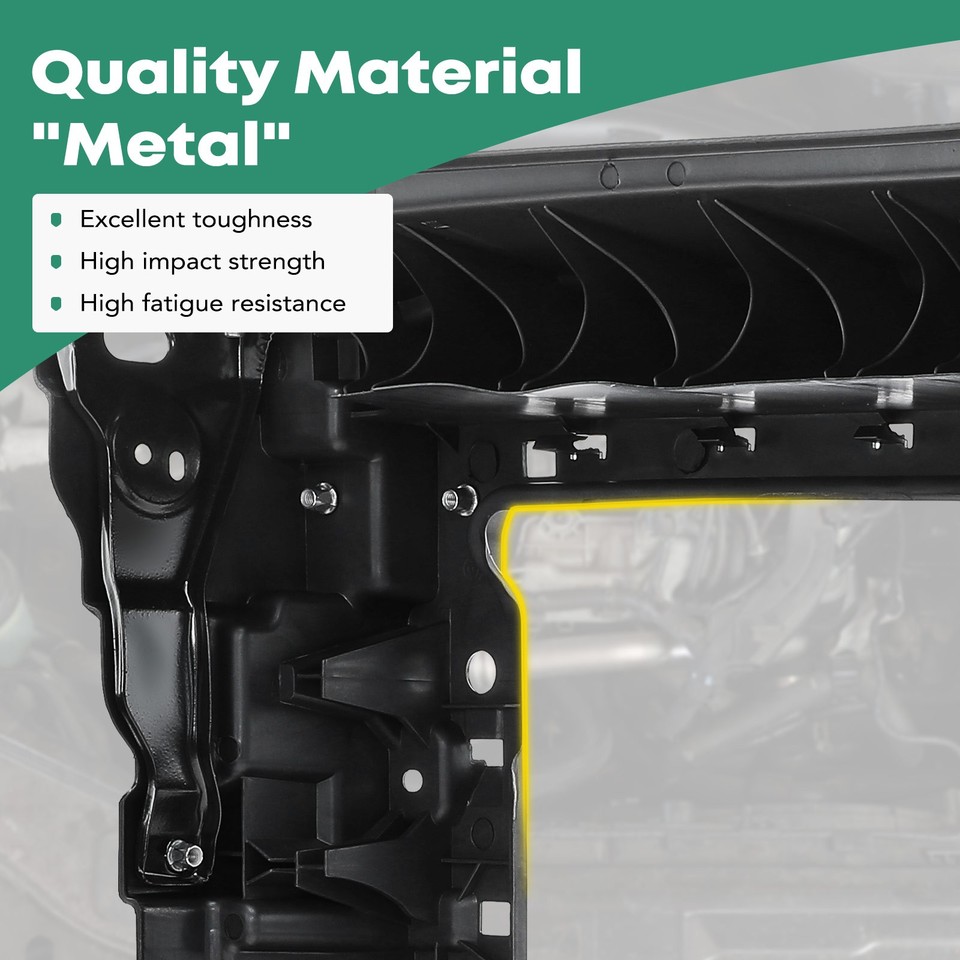 Lower Outer Radiator Support Tie Bar for Subaru Forester Impreza ...