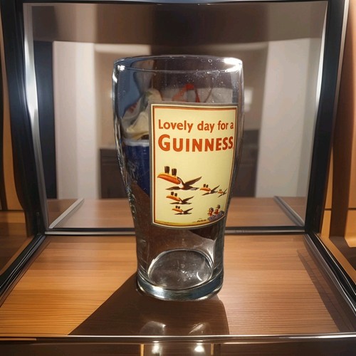Guinness 'Lovely Day for a Guinness' Pint Glass - Collectable | eBay